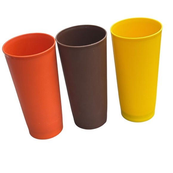Tupperware | Dining | Vintage Tupperware Tall Tumbler Drinking Cups ...